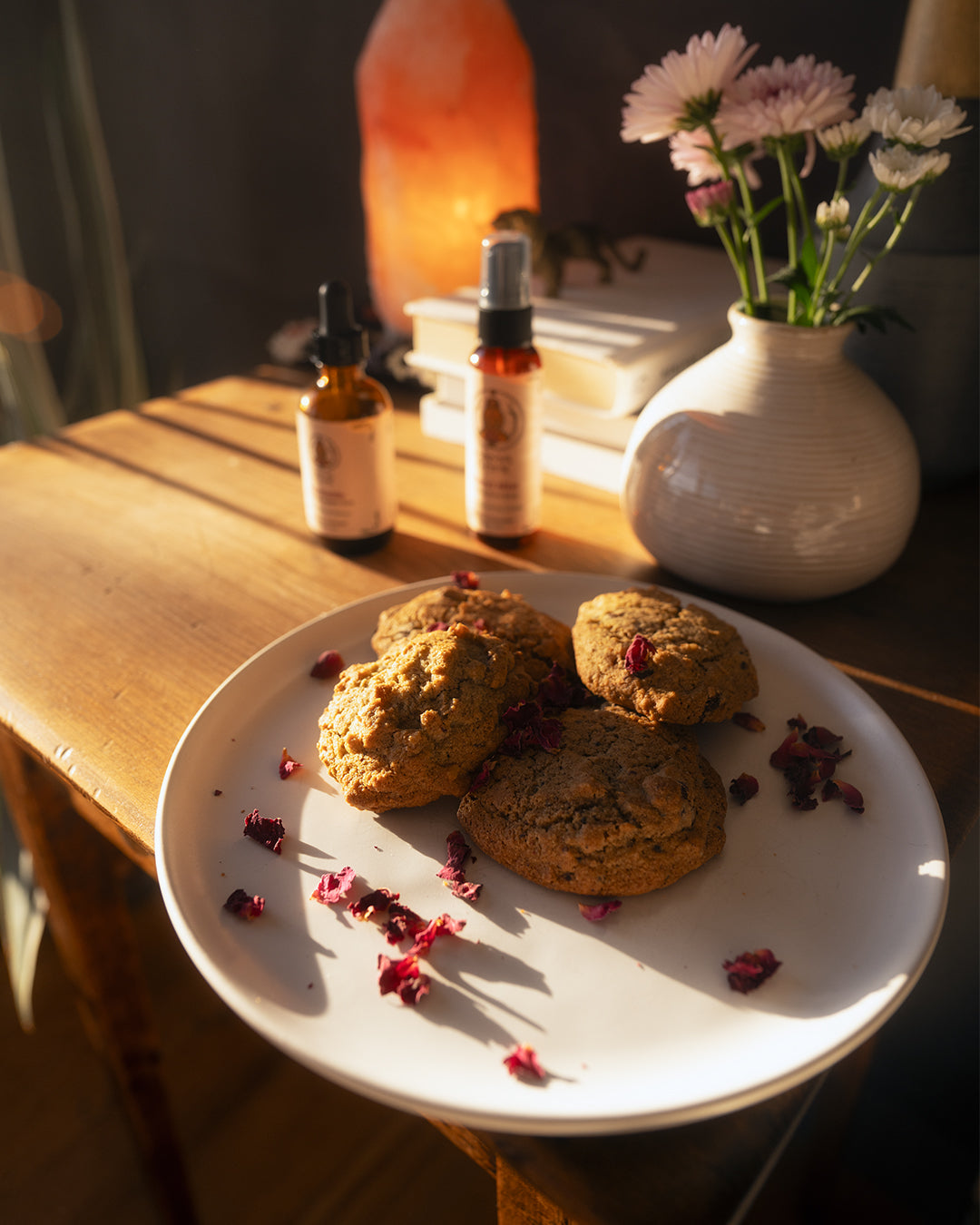 Rose Cardamom Lactation Cookie Mix - Gluten Free Oatmeal Chocolate Chip ...